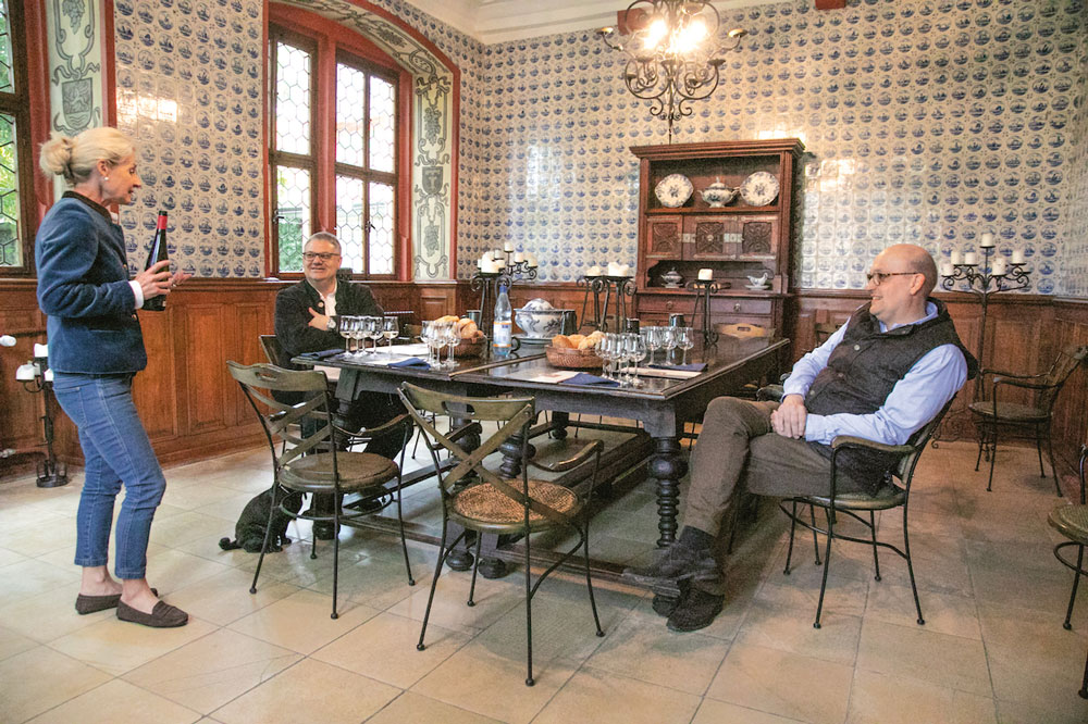 Besuch auf dem Weingut Langwerth von Simmern im Rheingau